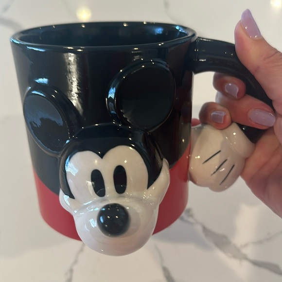 Disney | Dining | Disney Mickey Mouse Coffee Mug 3d Face | Poshmark